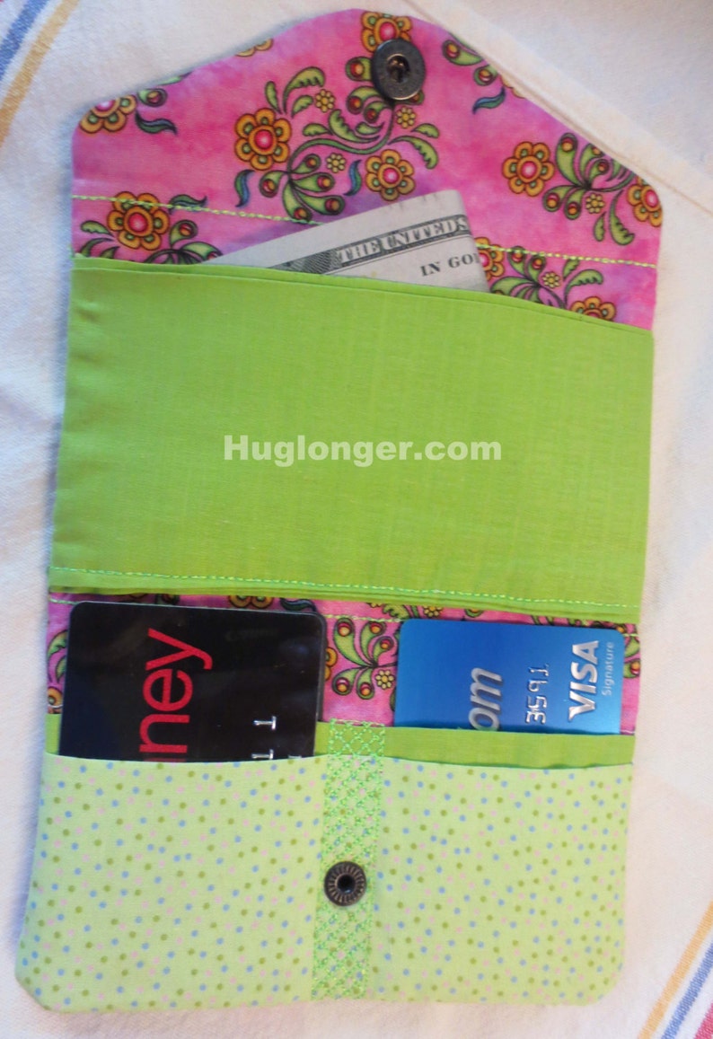 In the Hoop Wallet Embroidery Files - Etsy