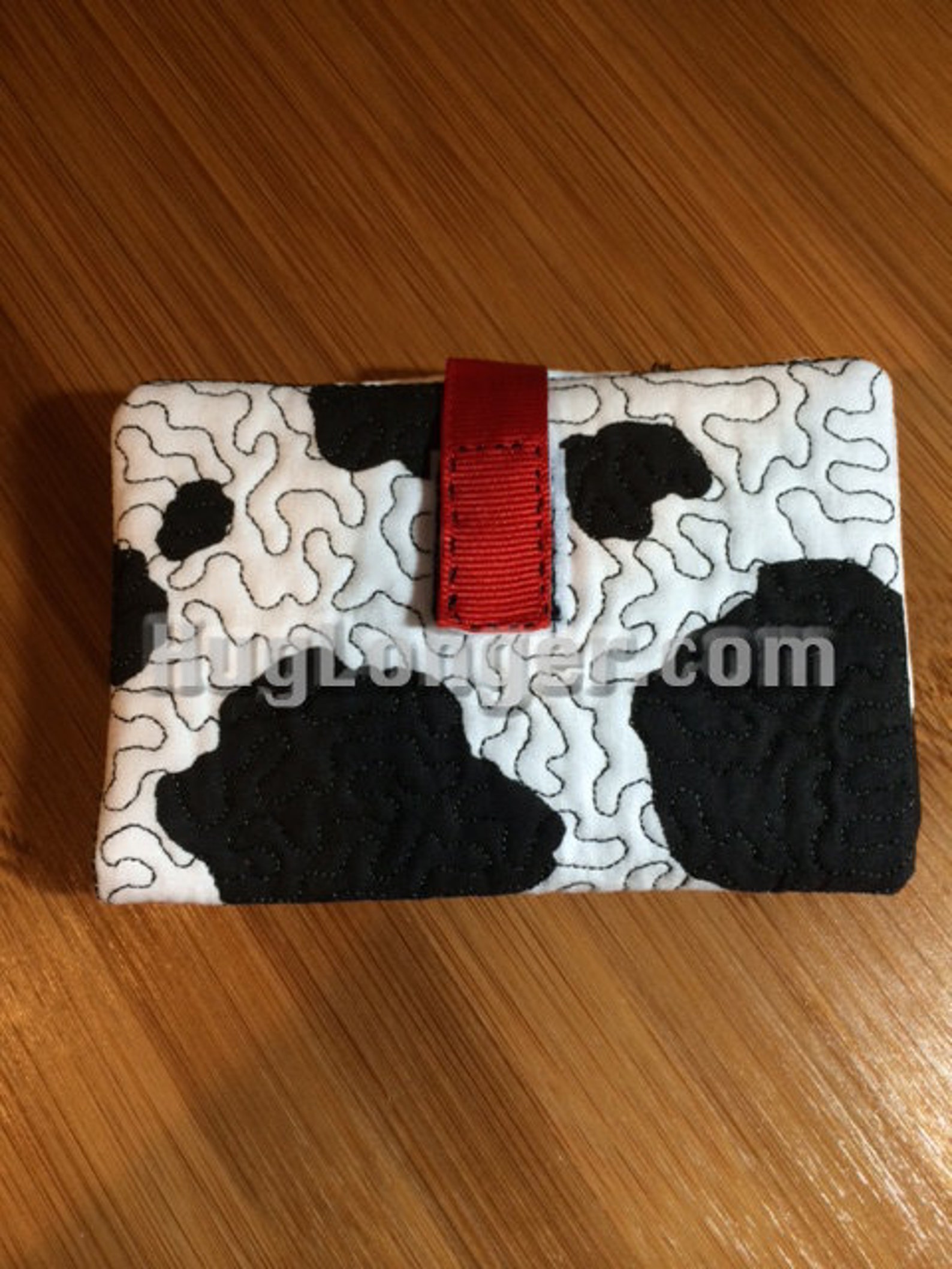 In the Hoop Quilted Wallet 5x7 Hoop Size Digital Design File - Etsy