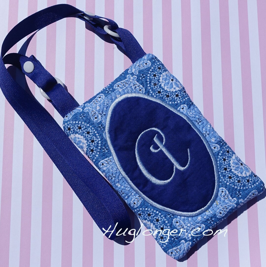 In the Hoop Phone Purse Embroidery Pattern - Etsy