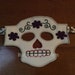 Free Standing Lace and Felt Version Sugar Skull Masks Digital - Etsy