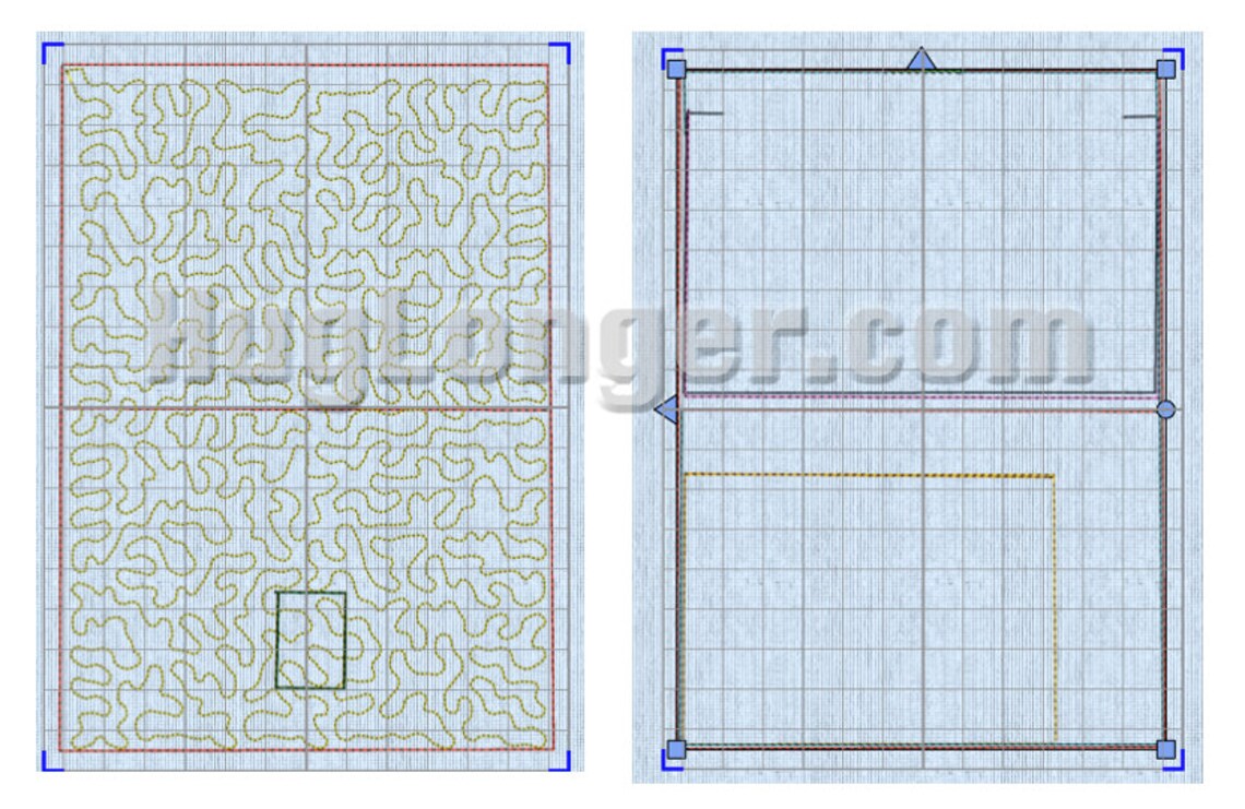 In the Hoop Quilted Wallet 5x7 Hoop Size Digital Design File for ...