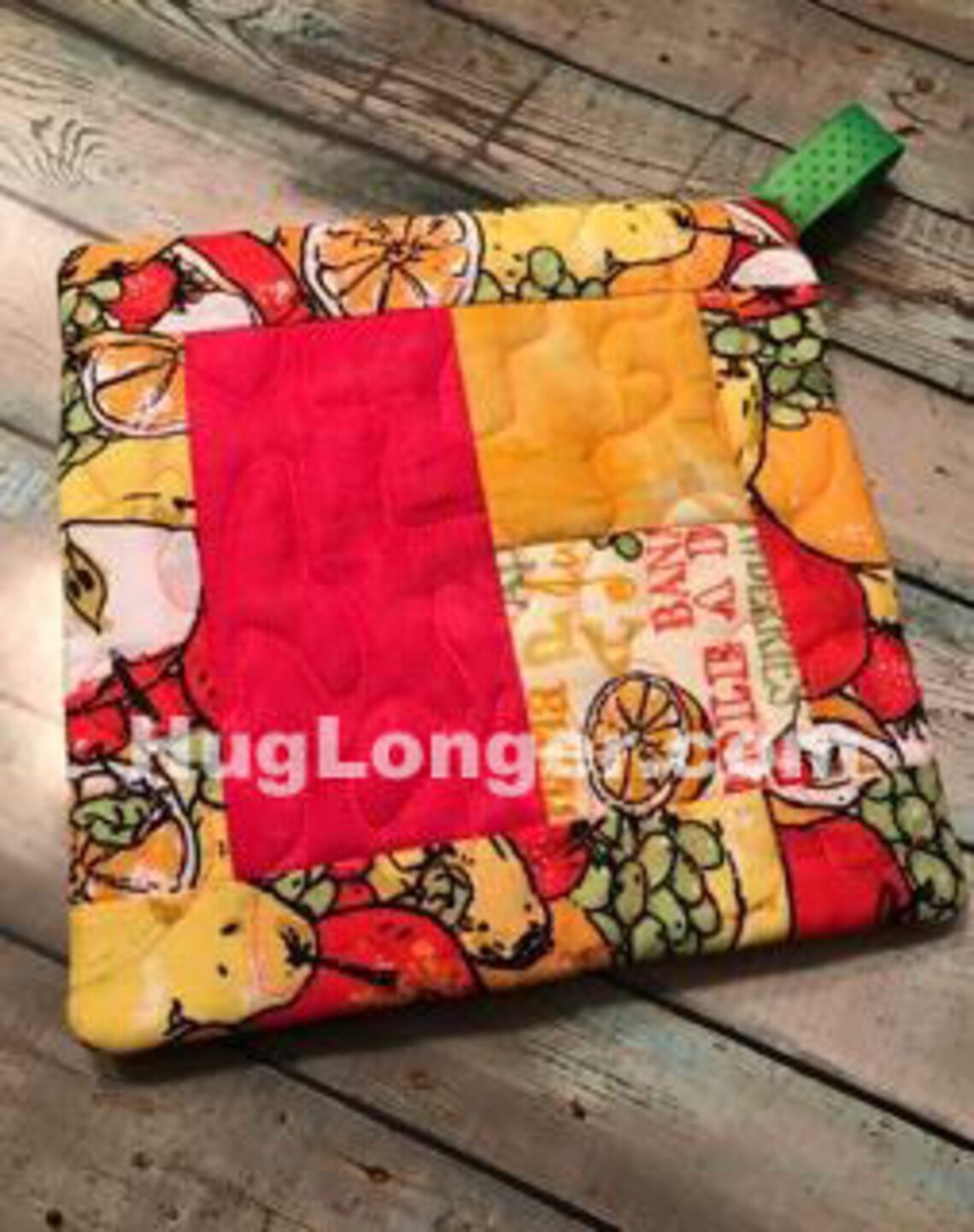 In the Hoop Quilted Pot Holder - Etsy