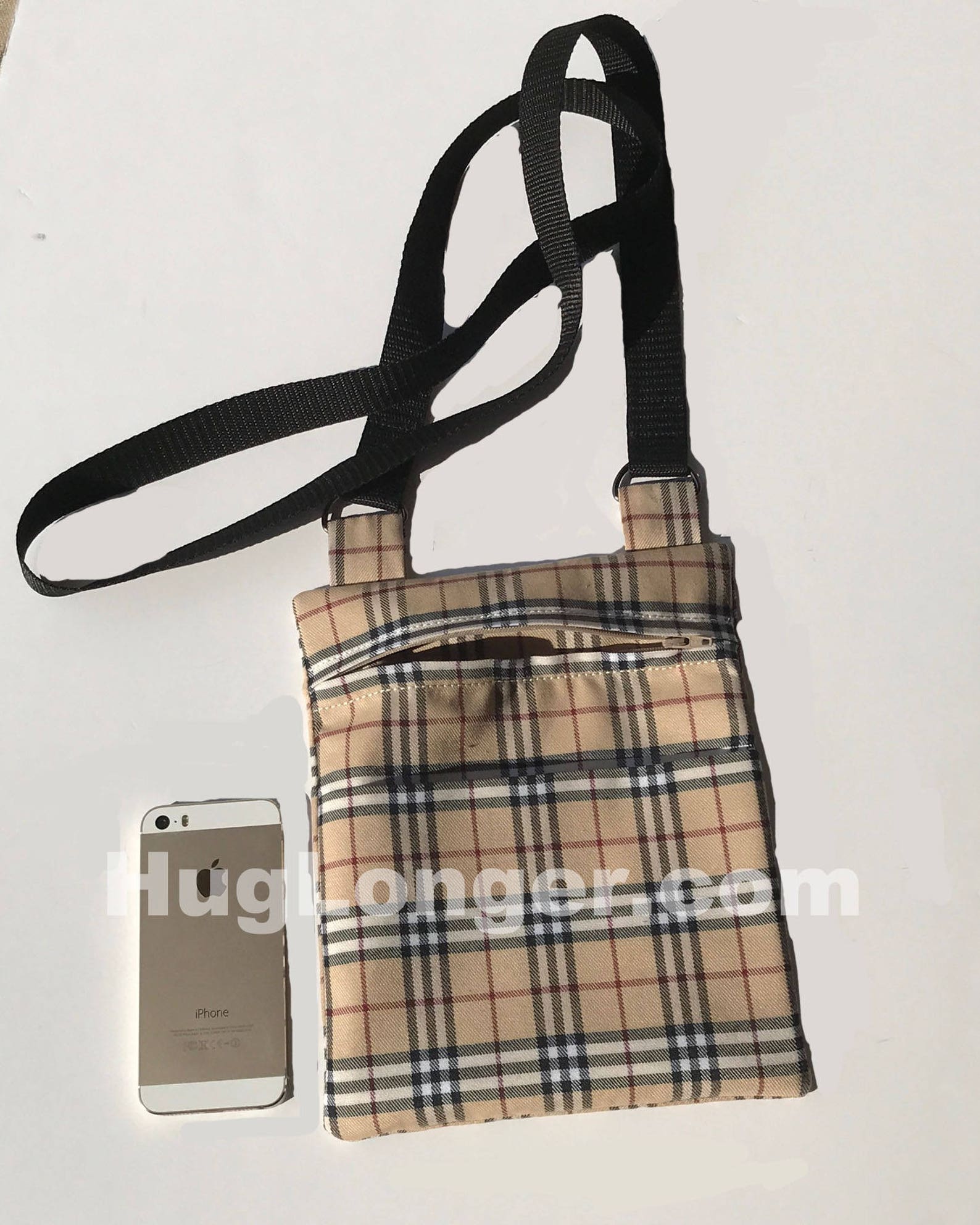 ITH Zippered Messenger Style Bag HL2059 Embroidery File - Etsy