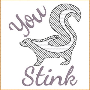 You Stink TP Design HL2180 Embroidery File Toilet Paper - Etsy