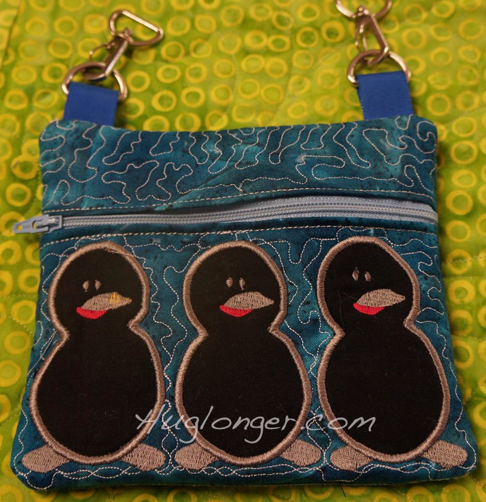 ITH Zippered Children's Purse Embroidery File - Etsy