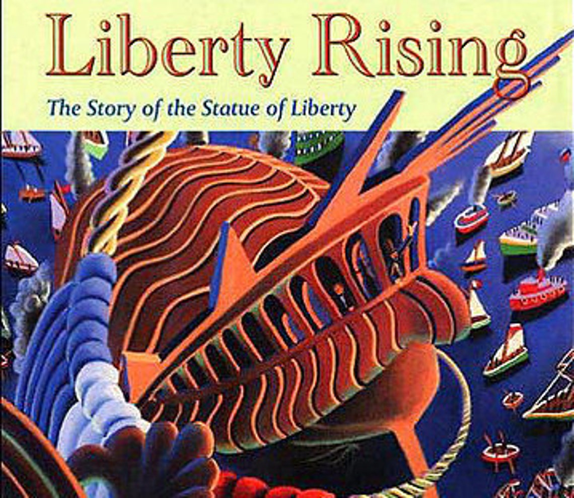 Liberty Rising, the Story of the Statue of Liberty - Etsy
