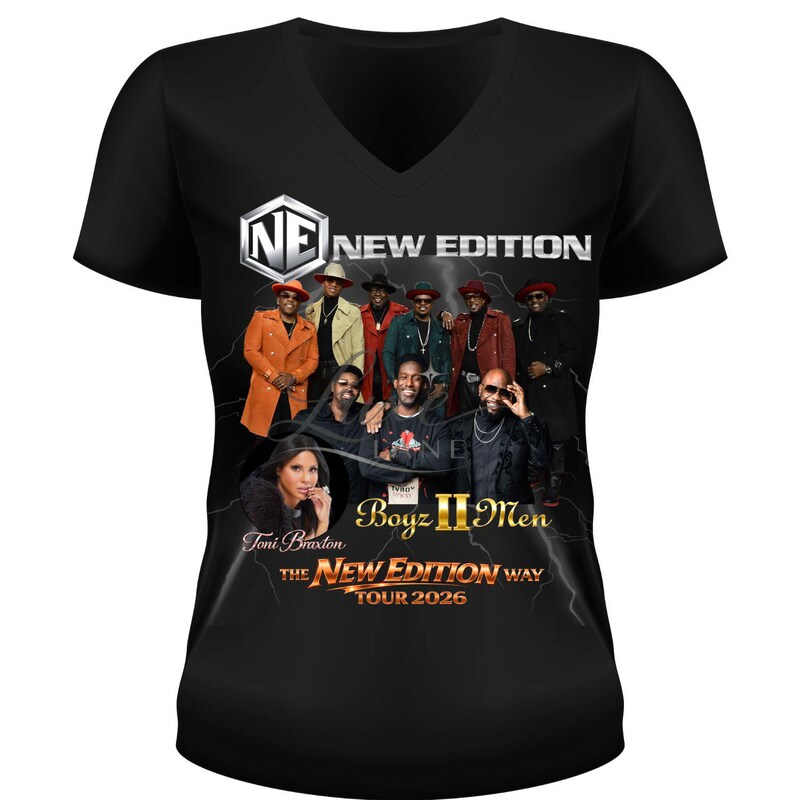 New Edition Tshirts 2026 Tour - Etsy