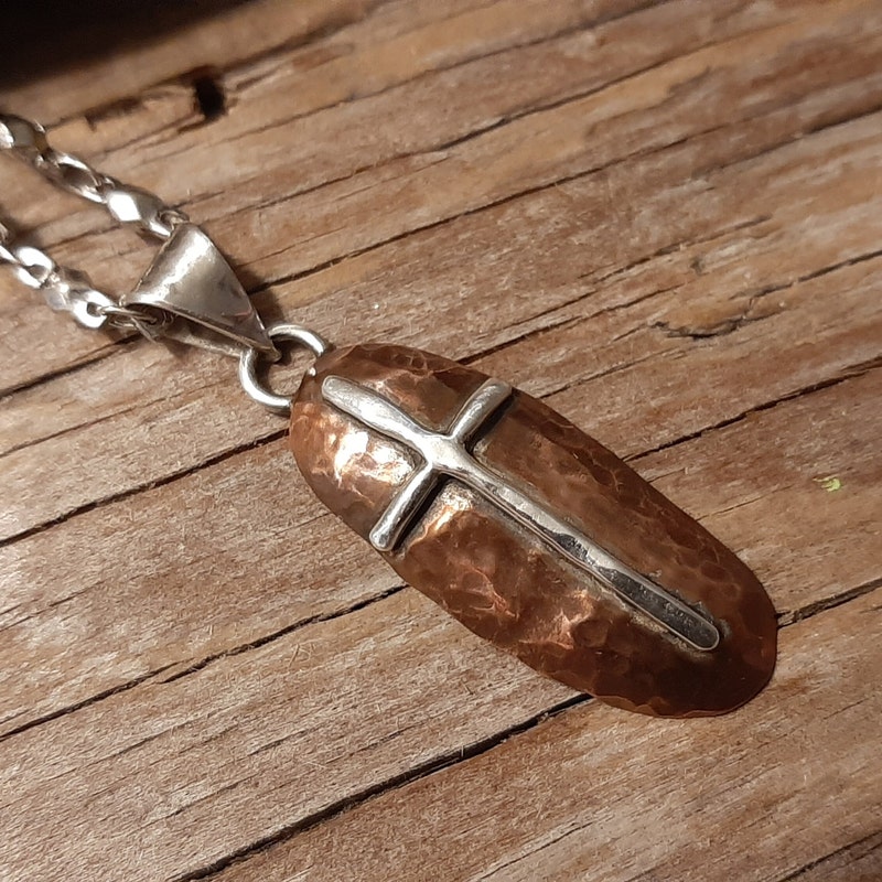 Copper Cross - Etsy