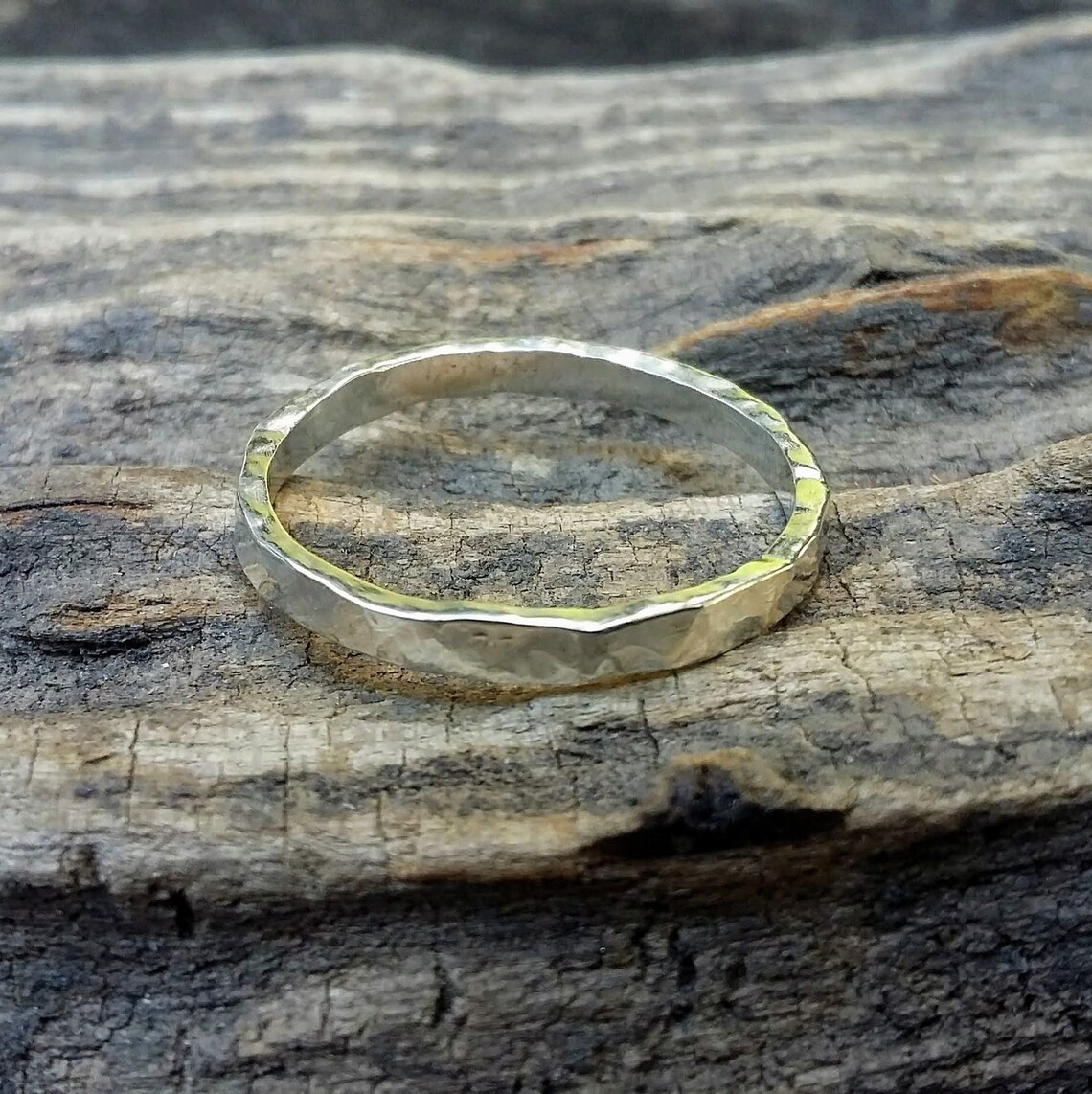 Silver Stackable Rings Argentium Silver Rings - Etsy