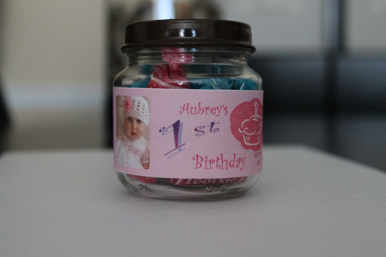 Printable Baby Food Jar (custom Labels) Baby Shower/baptism - Etsy