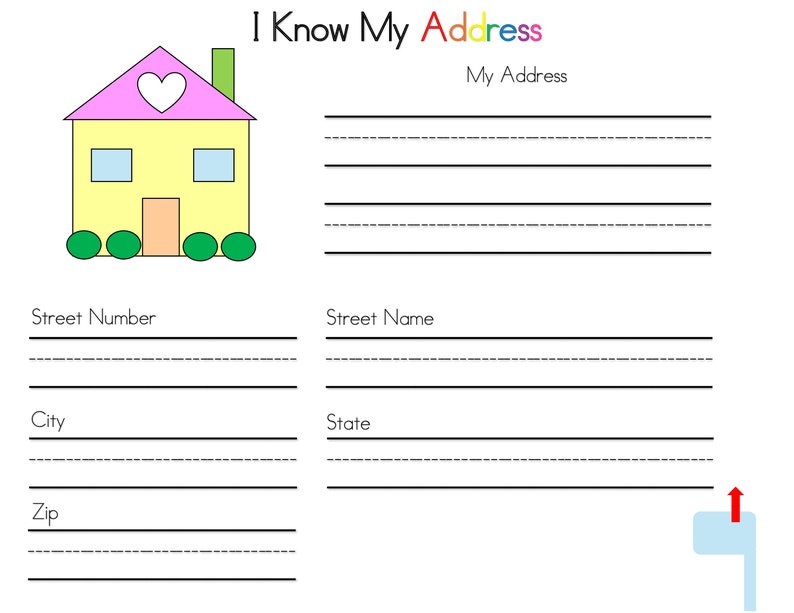 I Know My Address - Etsy