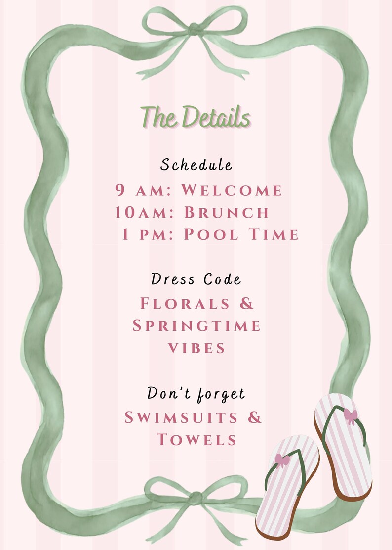 Mothers Day Brunch Invitation | Canva Template, 5 Piece Bundle (canva ...
