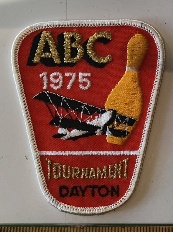 vintage abc bull patch - Gem
