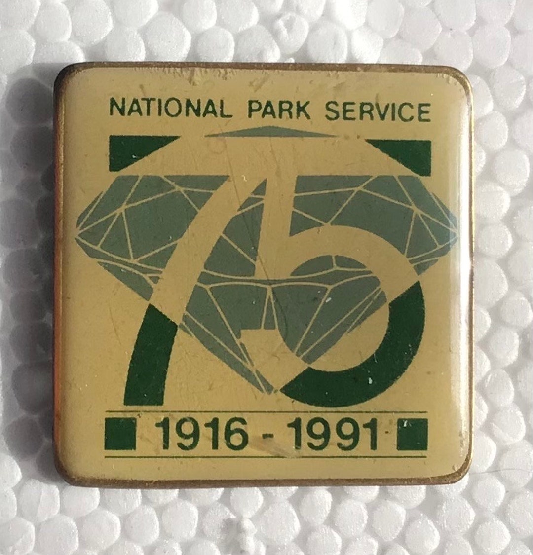 Lapel Pin National Park Service 75th Anniversary Pin 1916-1991 - Etsy