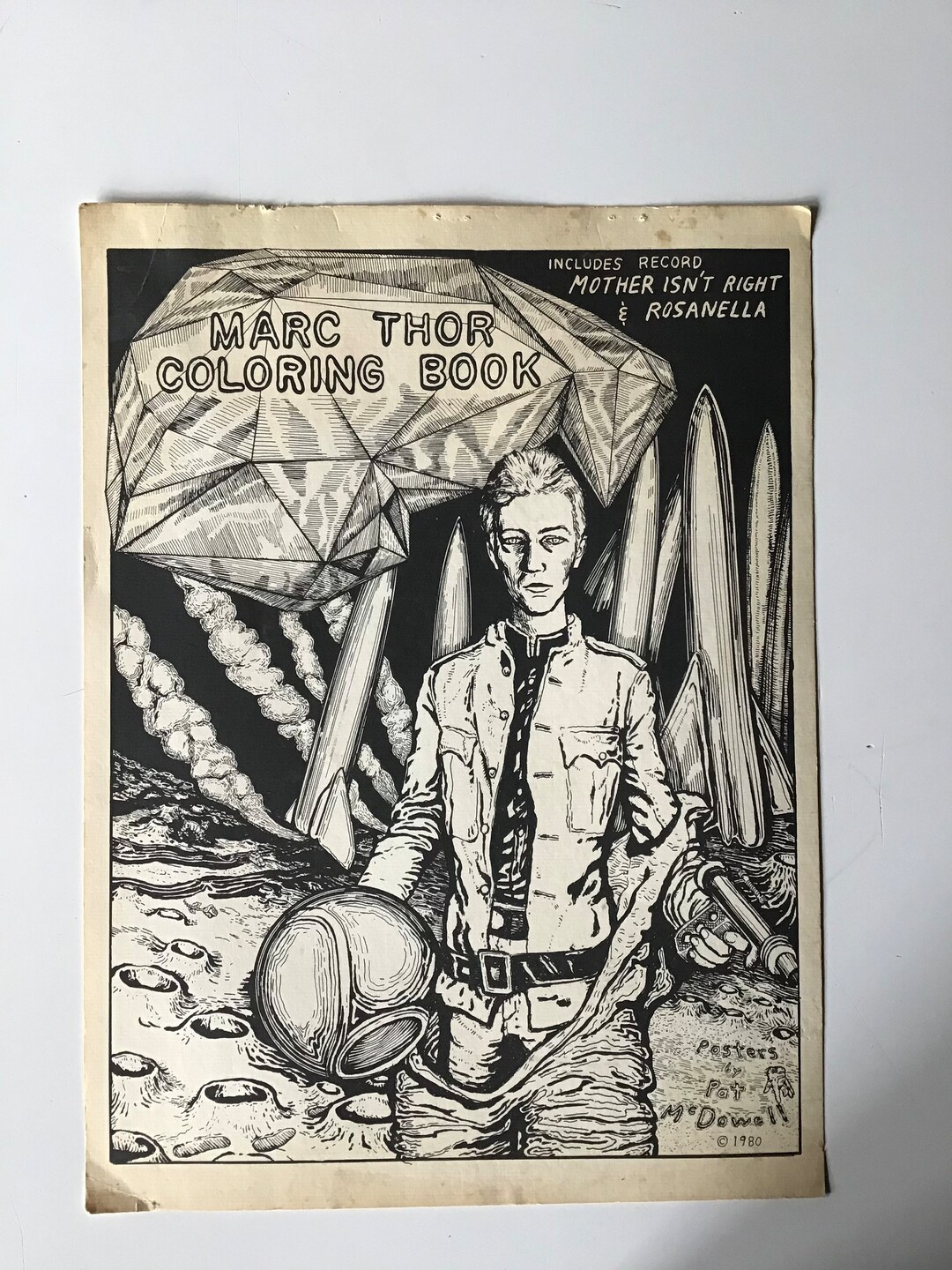 Marc Thor Band Coloring Book Gig Posters - Etsy