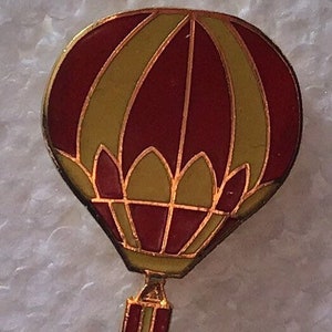 Vintage Lapel Pin Souvenir From Hot Air Balloon Event - Etsy
