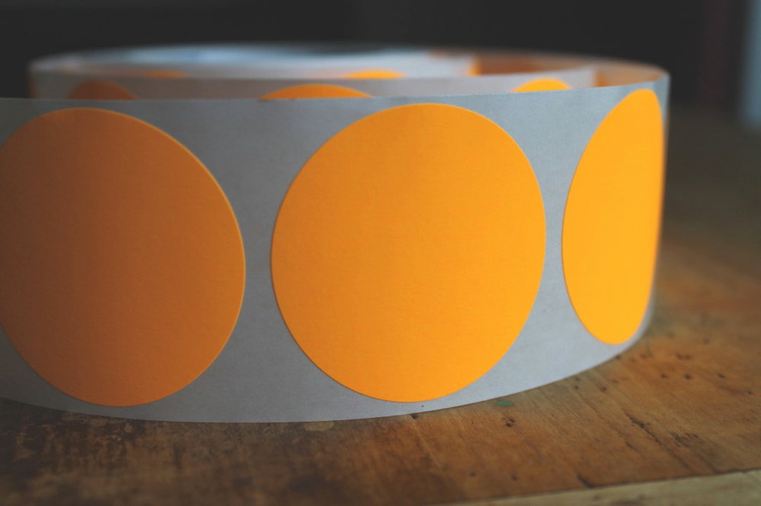 NEW LOWER PRICE - House Party Hot Neon Orange Party Day-glo Polka Dot ...