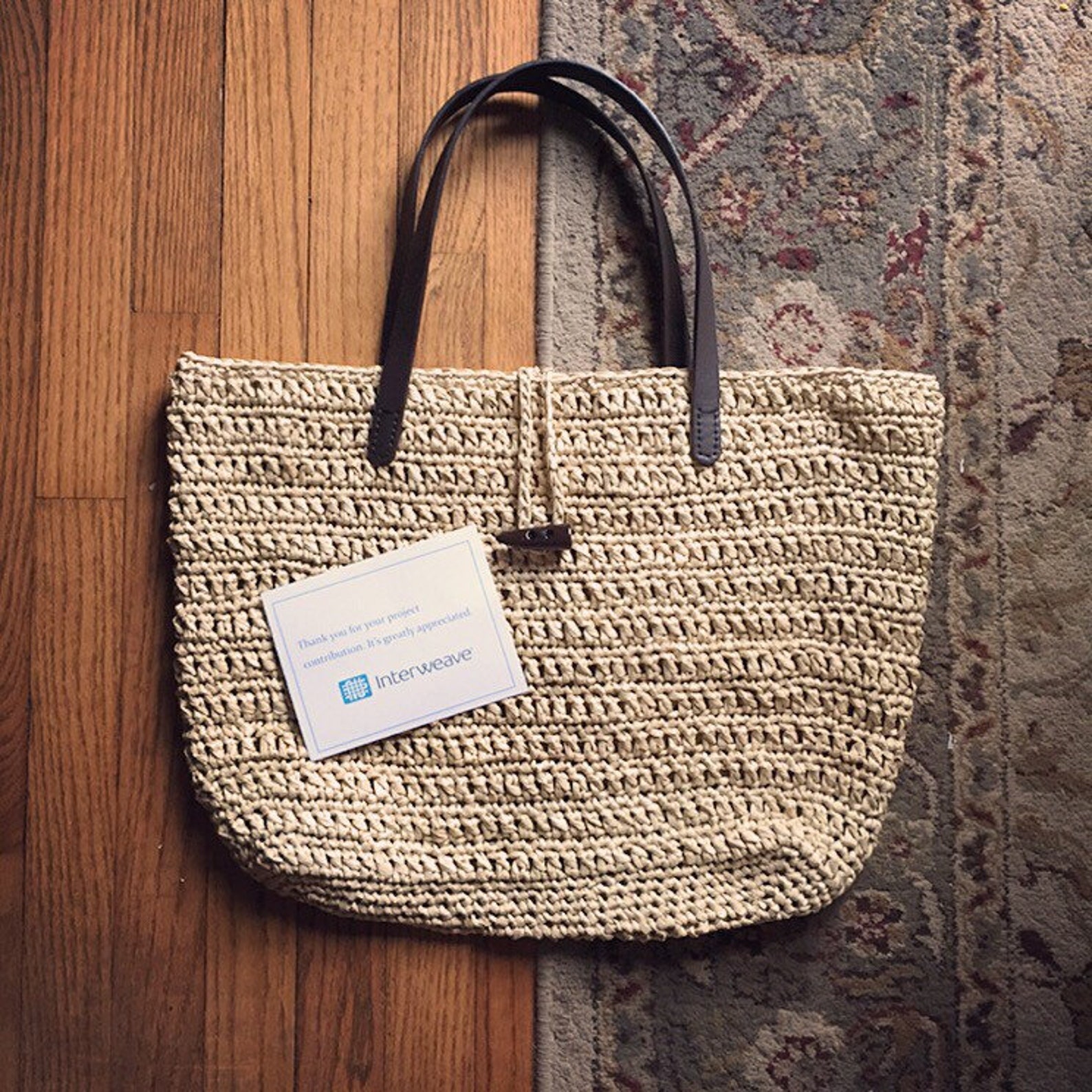PDF Crochet Pattern Martha's Vineyard Tote Pattern - Etsy