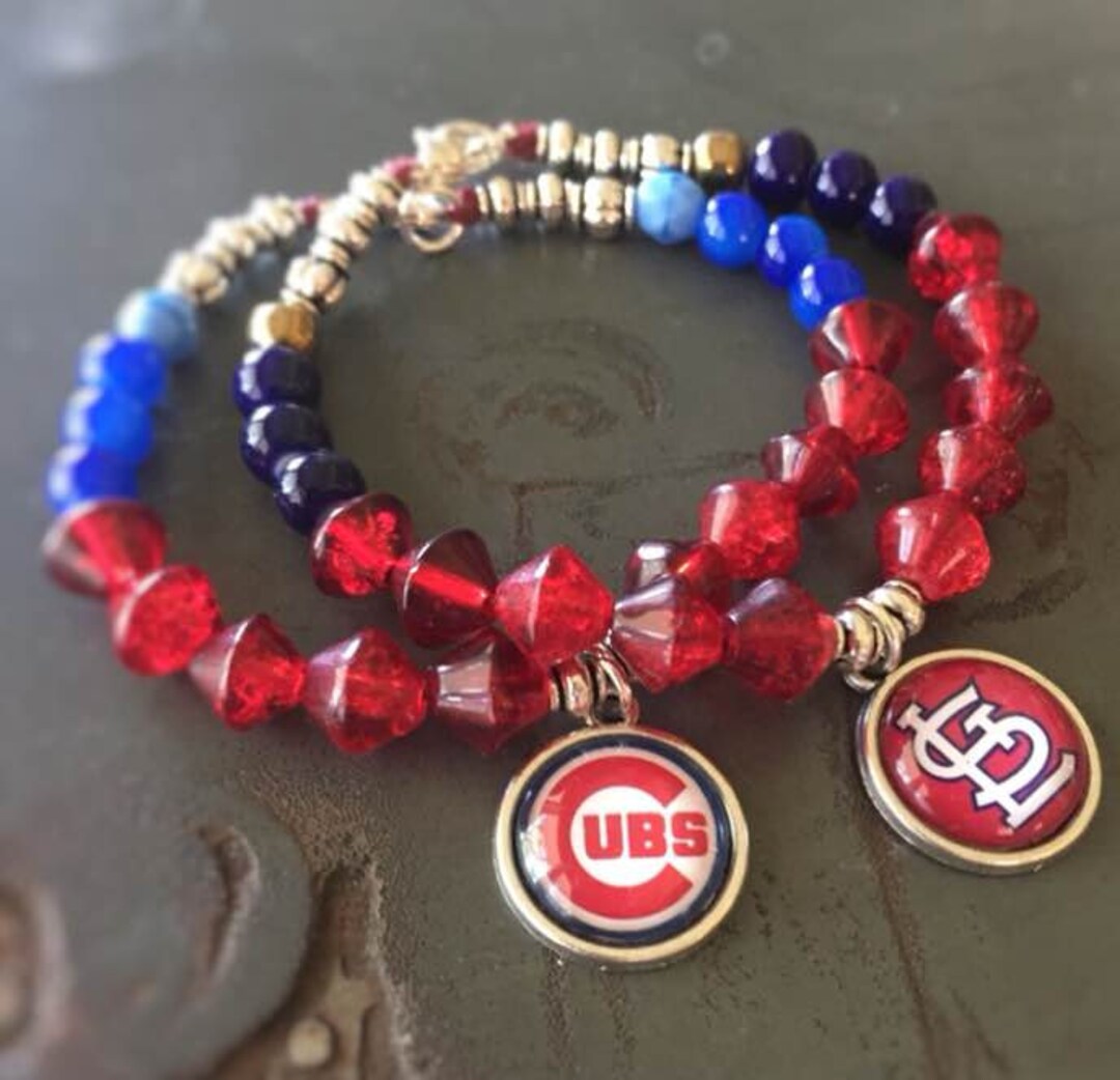 Baseball Bling - Chicago Cubs V St Louis Cardinals Bracelet Kit - DIY ...