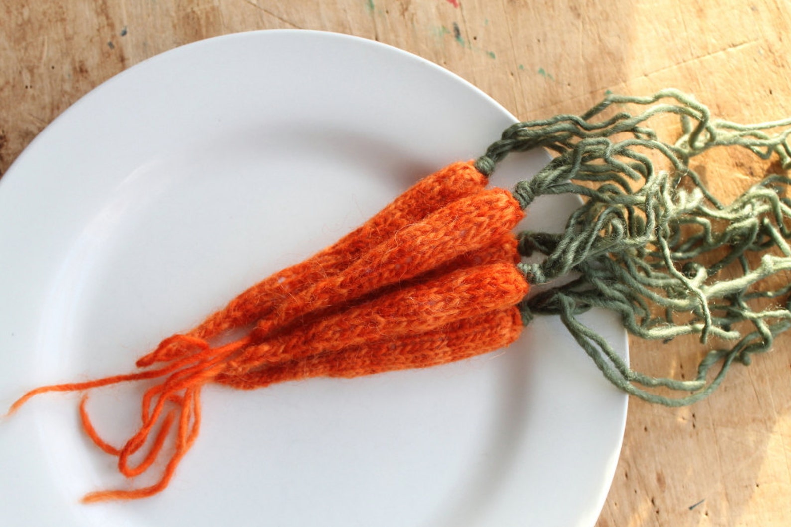 PDF Knitting Pattern Fresh Knit Carrot Pattern Easter - Etsy