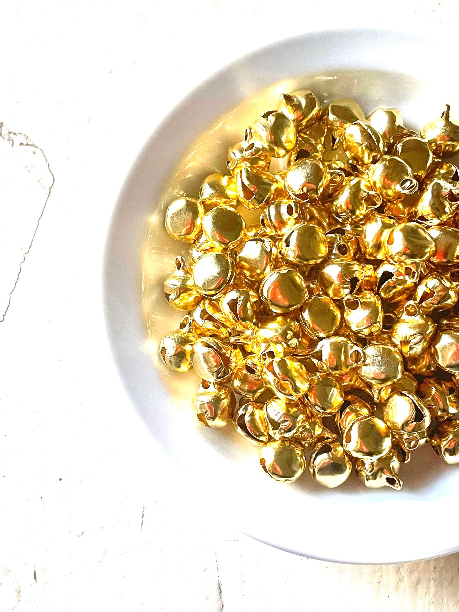 Odessa Medium 10mm Bright Gold Jingle Bells - Etsy