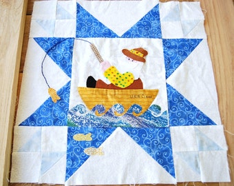 Fishing santa | Etsy