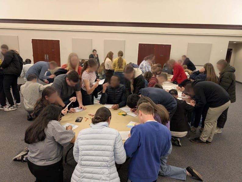 Lehi's Dream Color by Number | PRINTABLE 48" Giant Poster | Watercolor ...