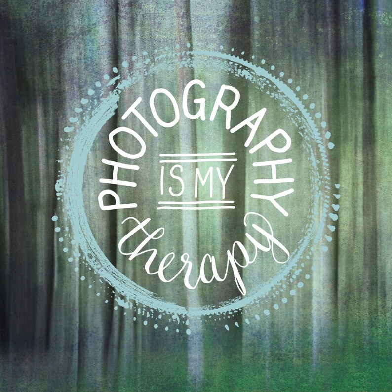 Photography Overlays Quote Clipart Hand-drawn Words Editable Digital ...