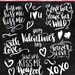 Valentines Day Overlays ~ Love Clipart ~ Hand-drawn Digital Artwork ...