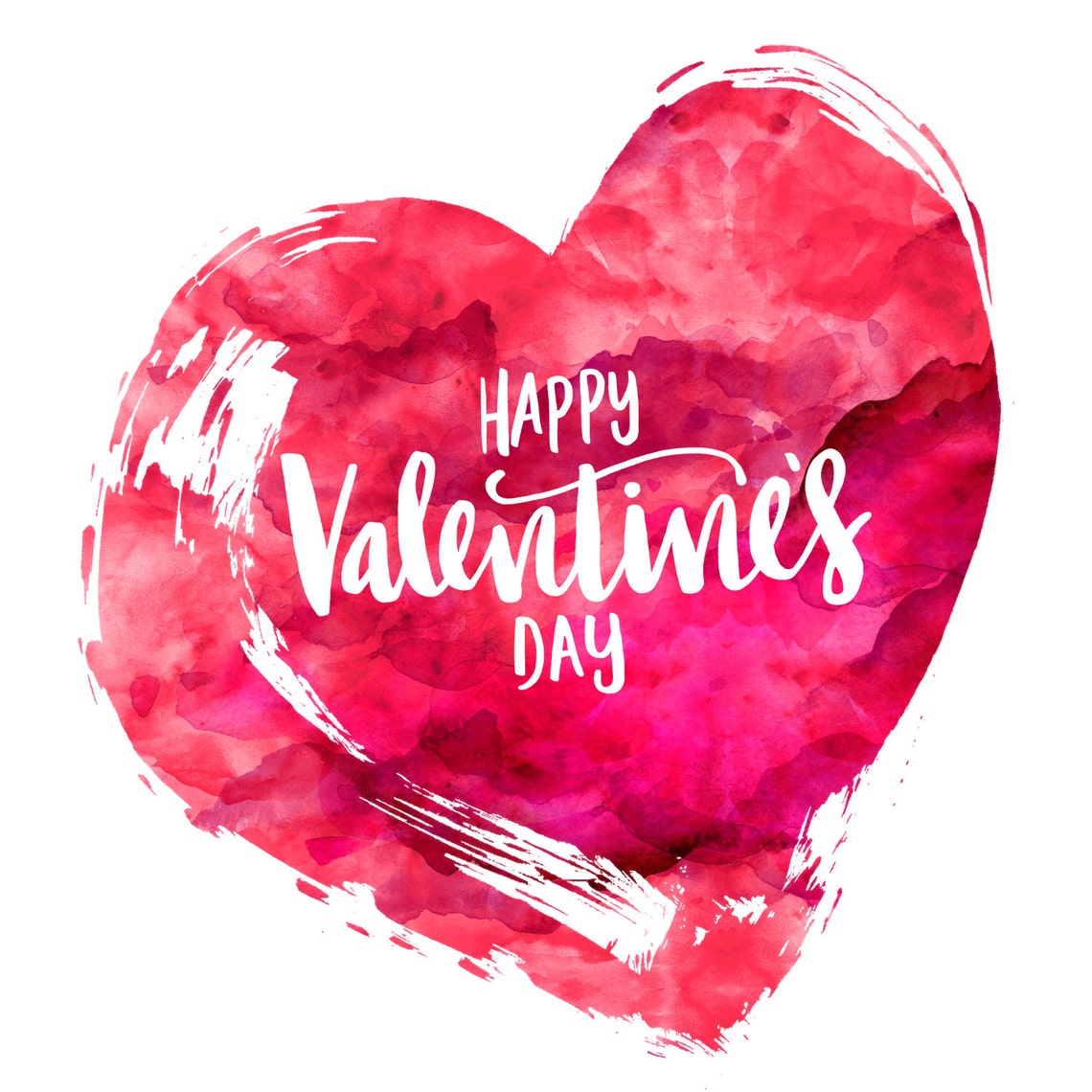 Valentines Day Overlays Love Clipart Hand-drawn Digital Artwork ...