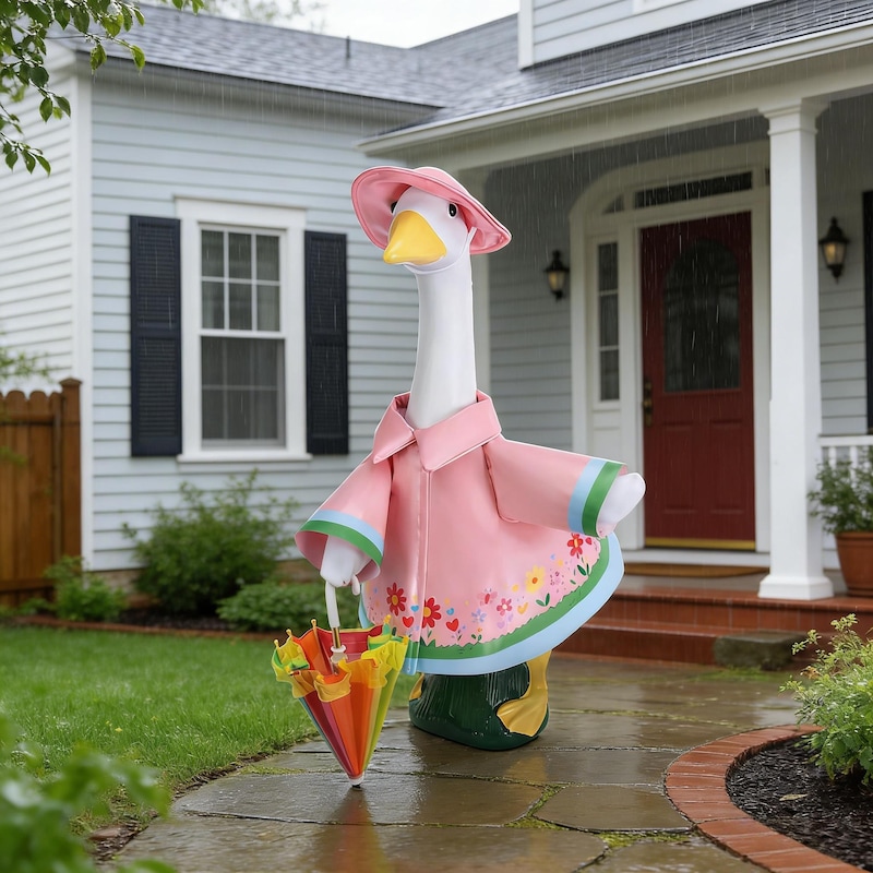 Rain Jacket Goose - Etsy