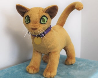 Standing Cat Plush - Etsy