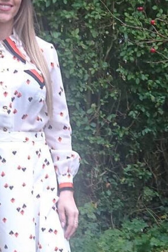 Vintage skirt and blouse suit circa 1970's by Gillian… - Gem