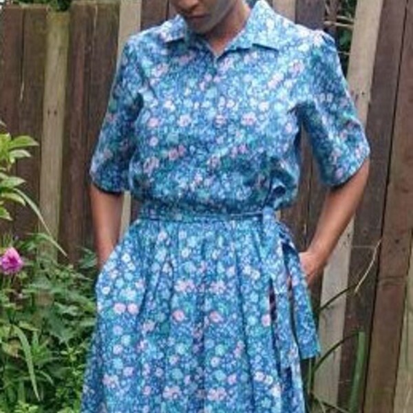 Liberty Print Dress - Etsy UK