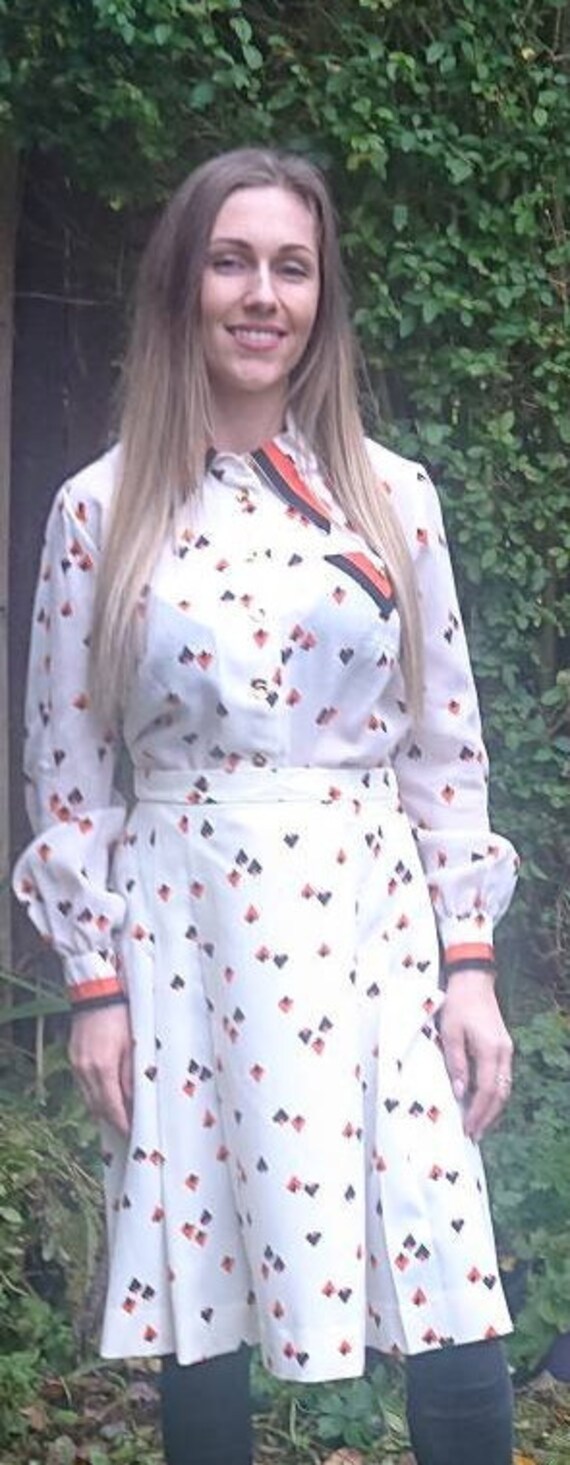 Vintage skirt and blouse suit circa 1970's by Gillian… - Gem