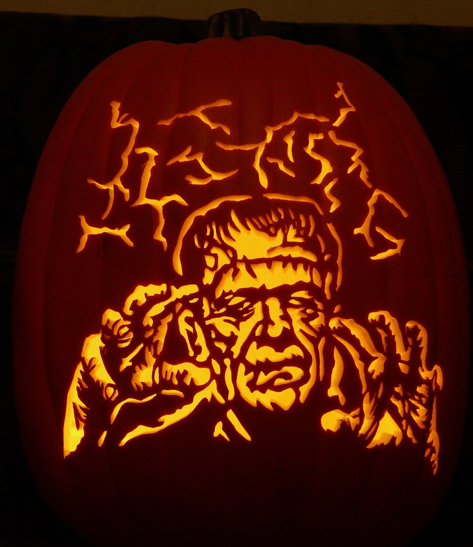 Frankenstein Jack O Lantern Patterns