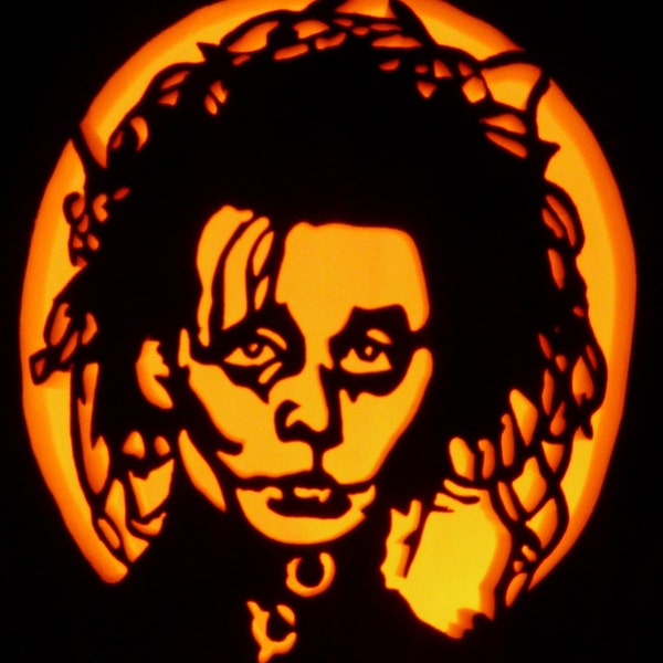 Terrifier Pumpkin Stencil - Etsy