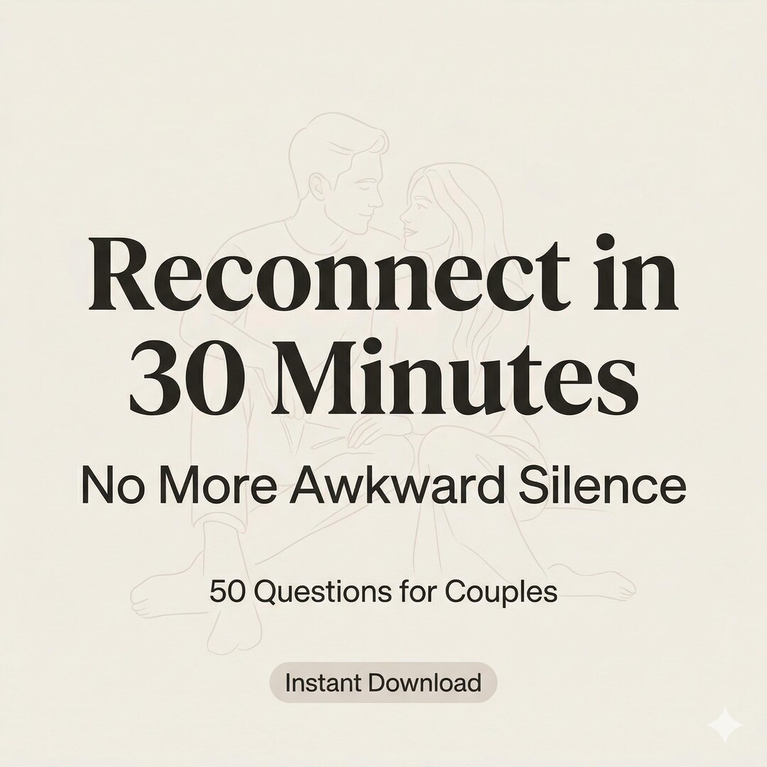 Date Night Game for Couples | Reconnect in 30 Minutes | 50 Conversation ...