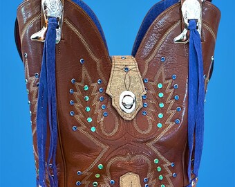 Cowboy Boot Purse - Etsy