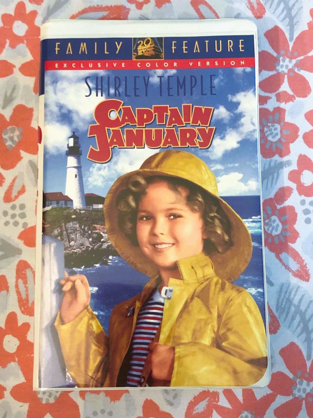 Shirley Temple ~ Captain January ~ VHS 1994 Color Version ~ Classic ...