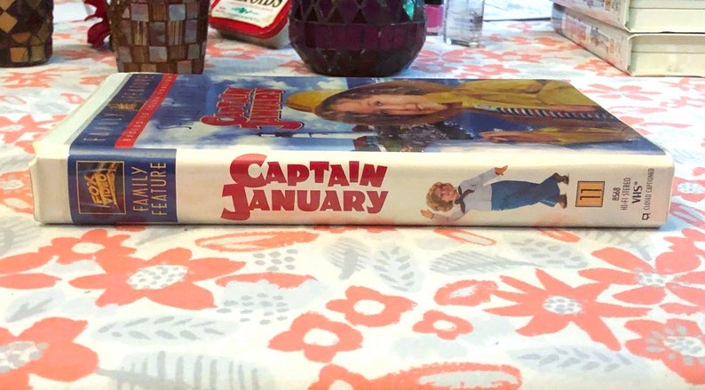Shirley Temple ~ Captain January ~ VHS 1994 Color Version ~ Classic ...