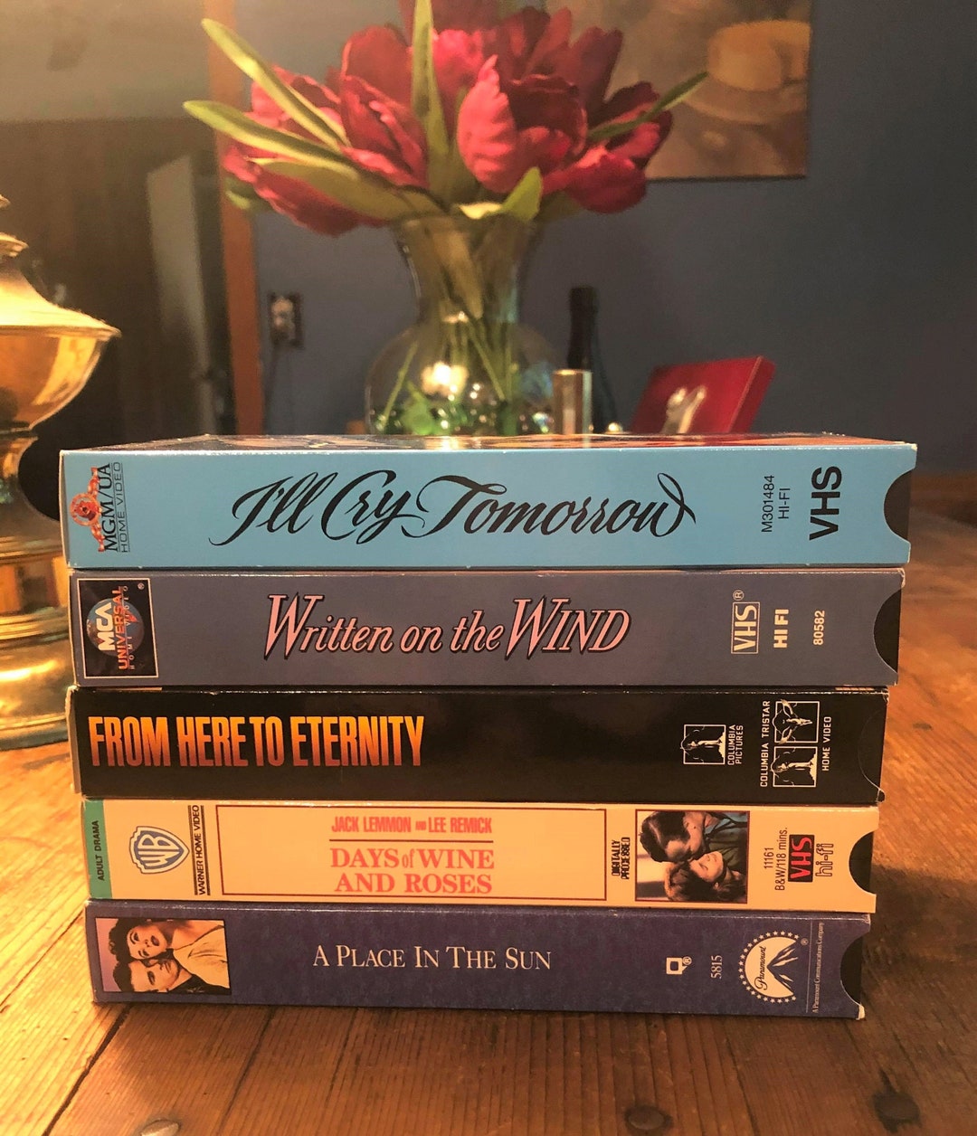 Classic VHS Movie Bundle ~ 5 Movies ~ Classic Love Stories ~ Rock ...