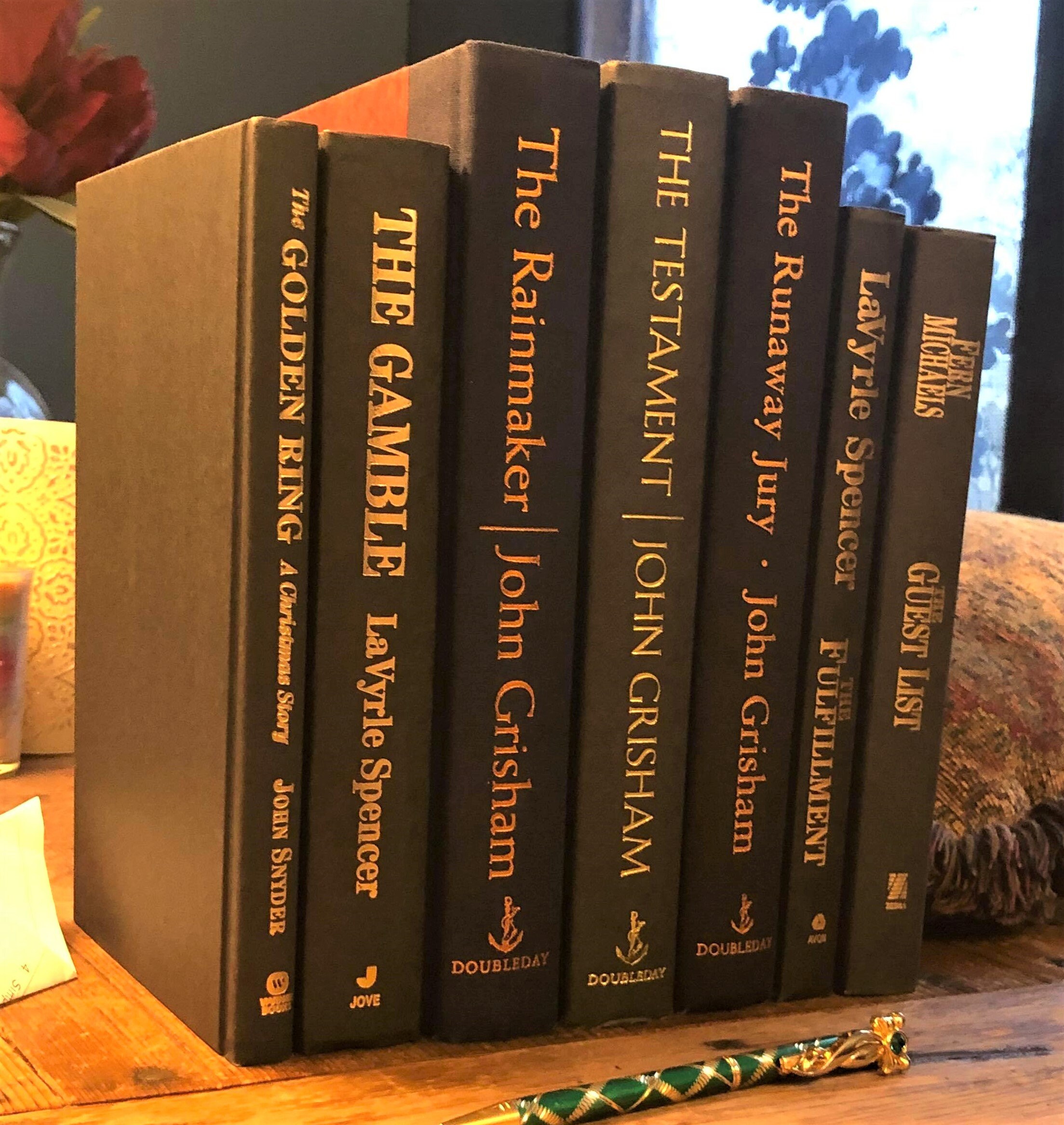 Black Book Bundle ~ Vintage Home Decor ~ Black Books Shelf Decor ...