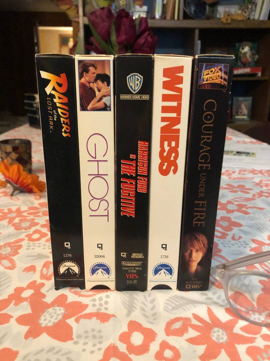 Classic VHS Drama Movie Bundle ~ 5 Movies ~ Ghost ~ Patrick Swayze ...