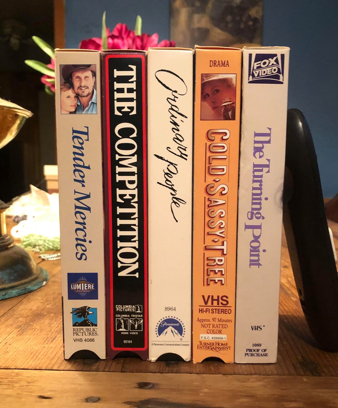 Classic VHS Drama Movie Bundle 5 Movies Richard Dreyfuss Mary Tyler ...