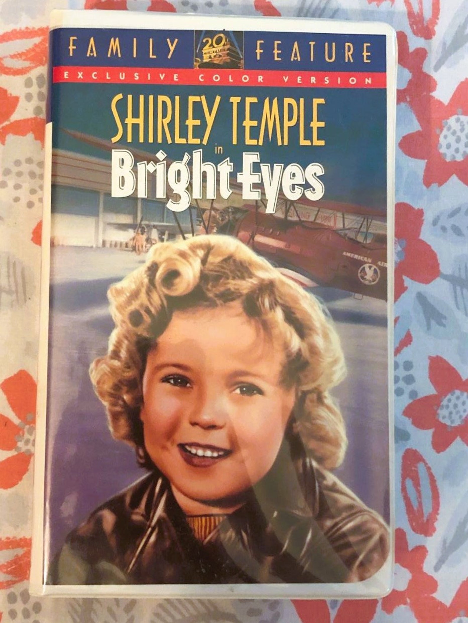Shirley Temple ~ Bright Eyes ~ VHS 1990's Color Version ~ Classic Movie ...