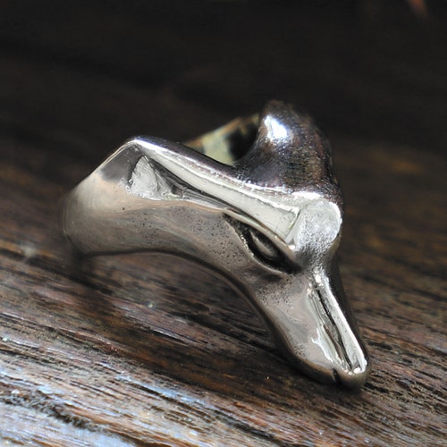 Anubis Egyptian Ring for Uisex Made of Sterling Silver 925 - Etsy