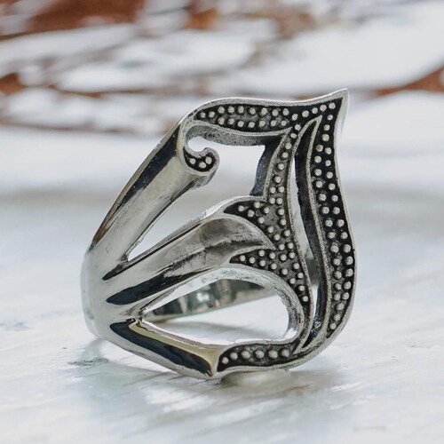 Bald Beard Skull Ring for Men Made of Sterling Silver 925 - Etsy