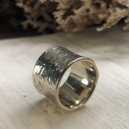 Bone Ring for Unisex Made of Sterling Silver 925 Rock Style - Etsy