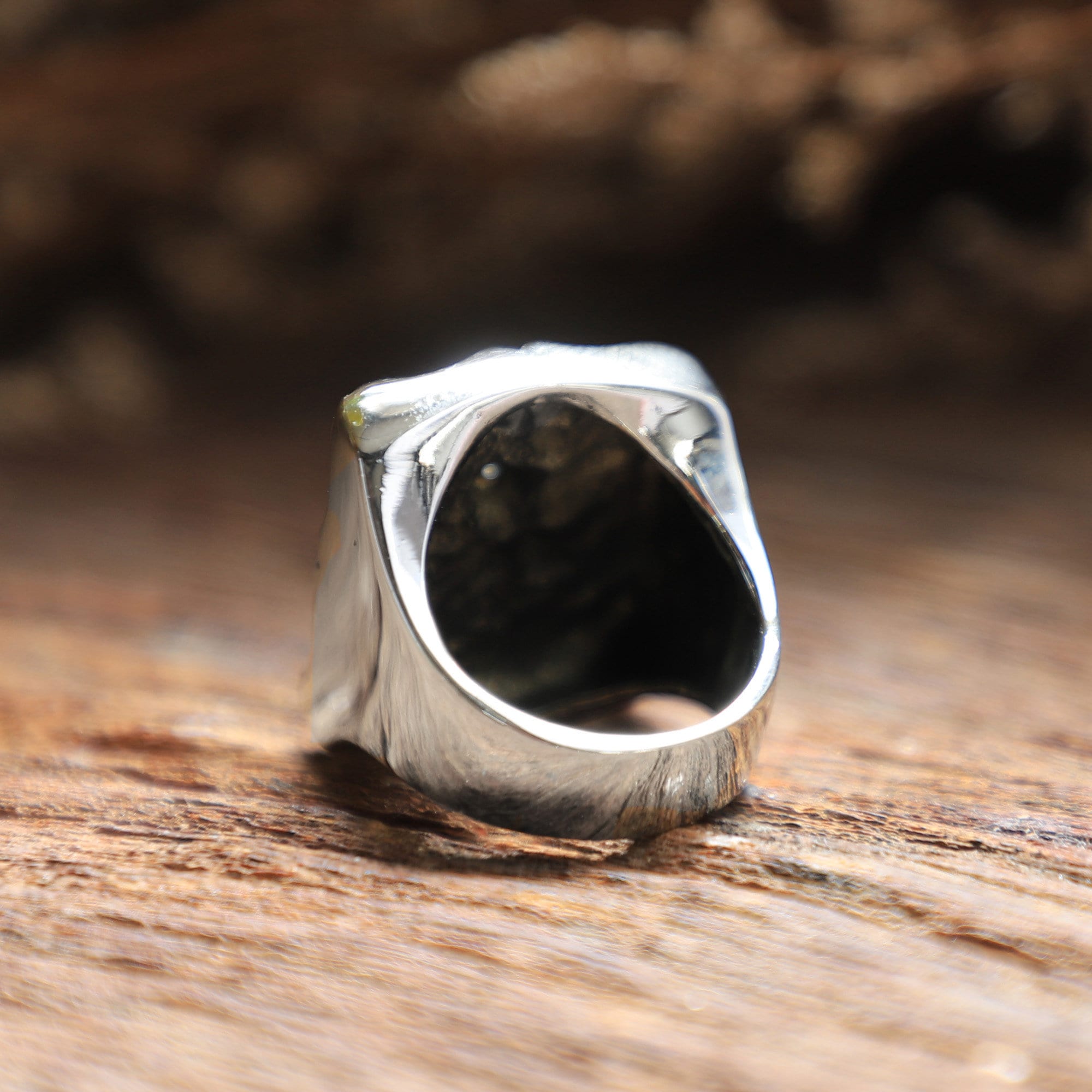 Ace Spades Skull Ring for Men Made of Sterling Silver 925 | Etsy